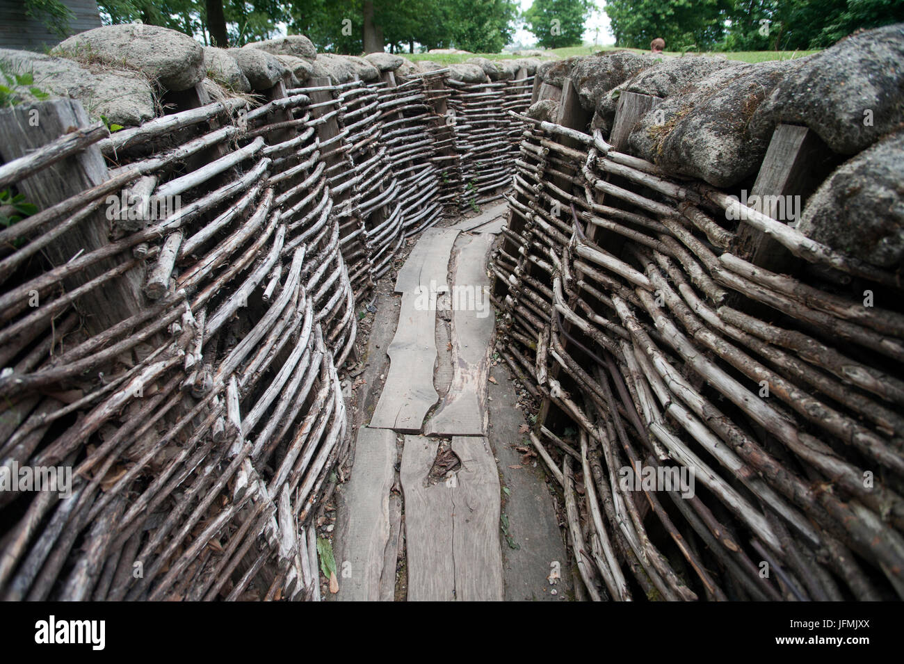 Trench warfare ww1 hi-res stock photography and images - Alamy
