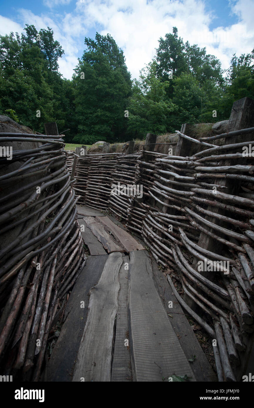 German Ww1 Trenches First World High Resolution Stock Photography and ...