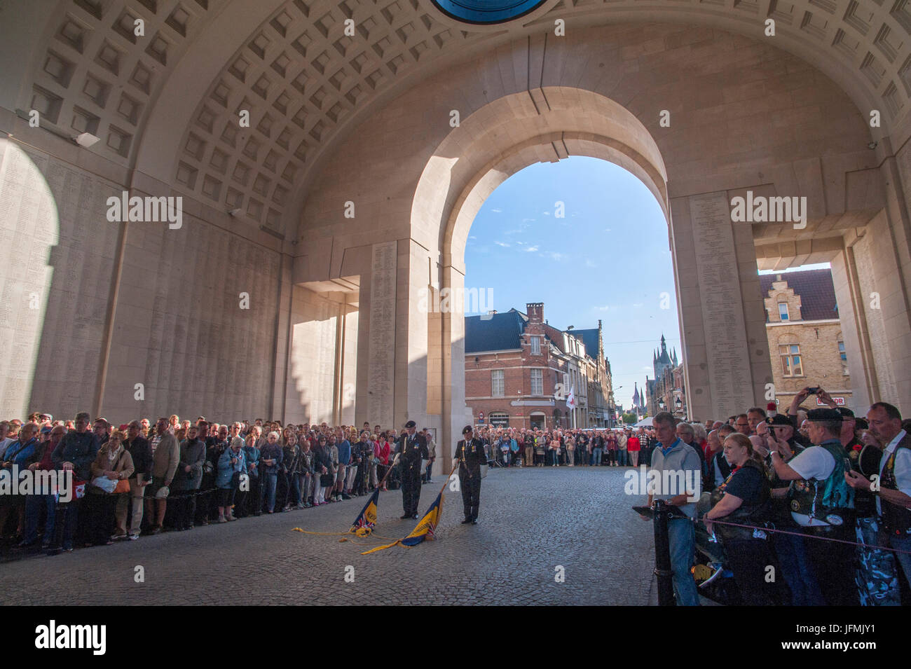 Menin gate memorial in ypres hi-res stock photography and images - Alamy