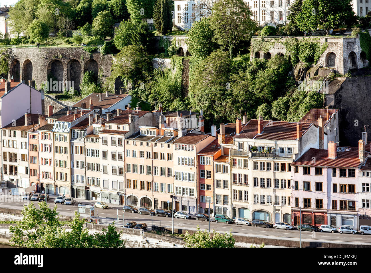 Lyon city in France Stock Photo - Alamy