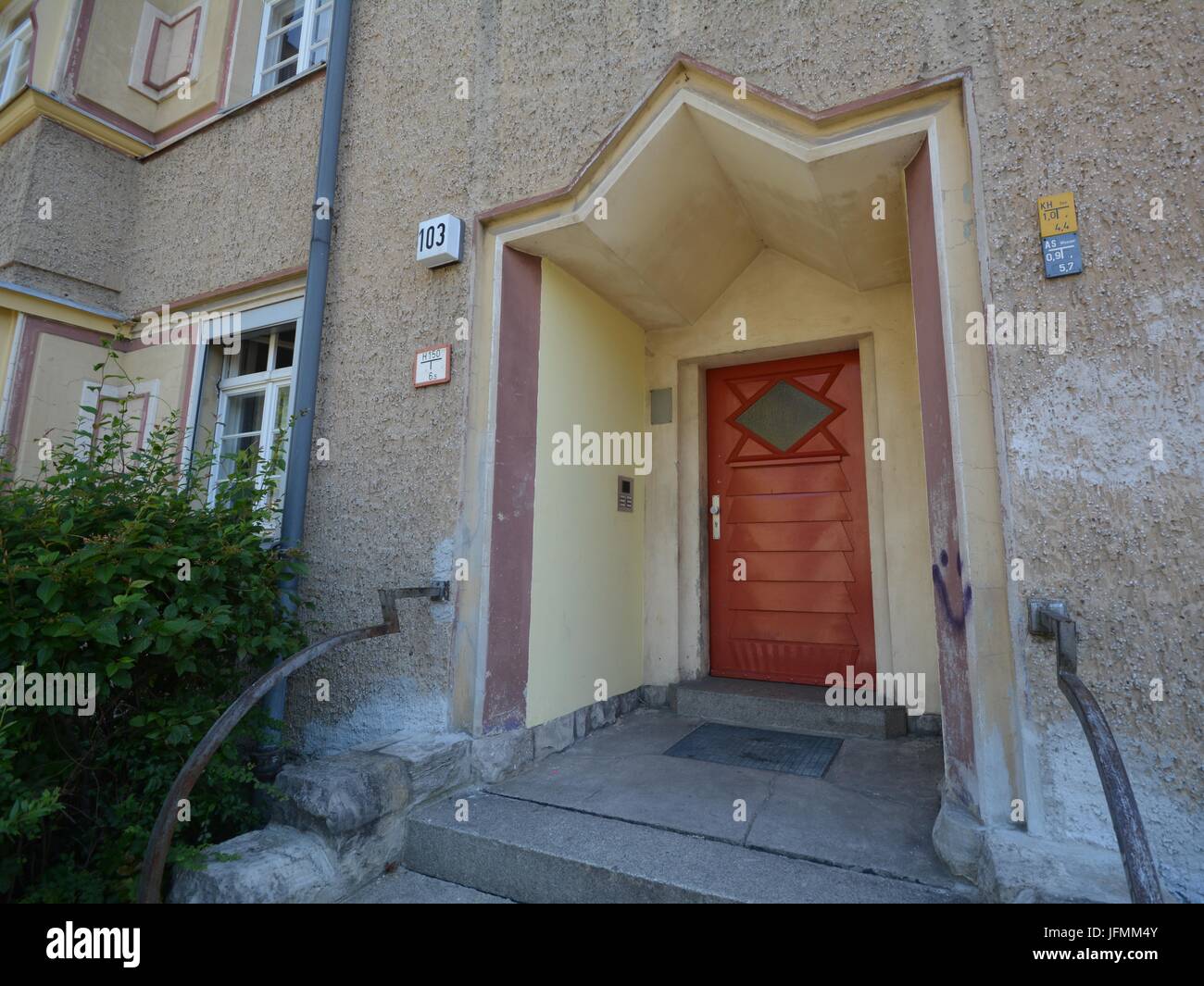 Houses in the expressionist Stlil, architect Georg Heinrich Richard ...