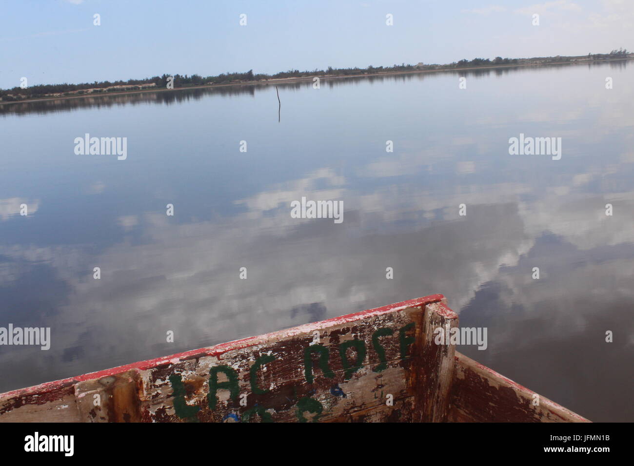 Pink Lake, Lac Rose, Lake Retba, Dakar Senegal Stock Photo - Alamy