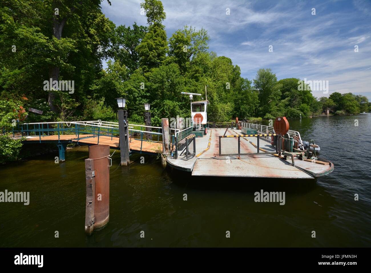 Impressions of the Havel River in the surroundings of Peacock Island ...