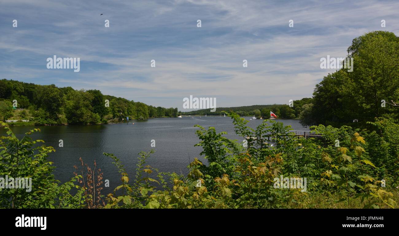 Impressions of the Havel River in the surroundings of Peacock Island ...