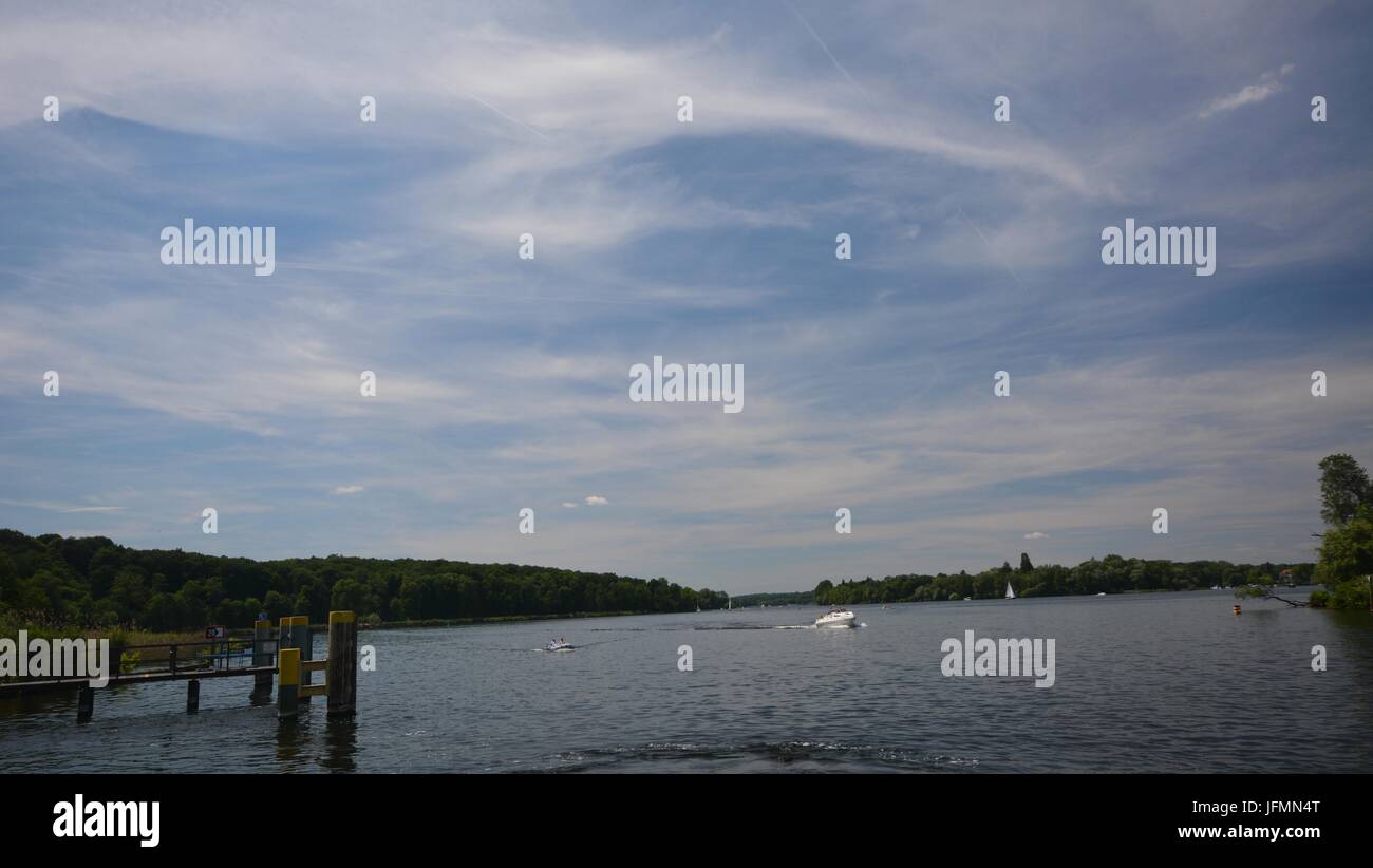 Impressions of the Havel River in the surroundings of Peacock Island ...