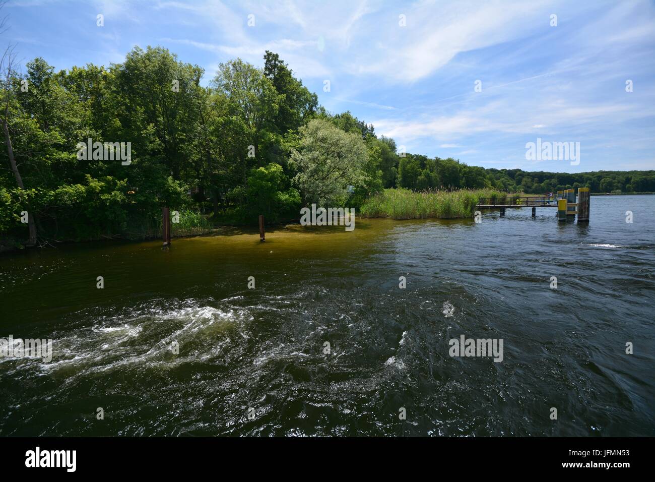 Impressions of the Havel River in the surroundings of Peacock Island ...