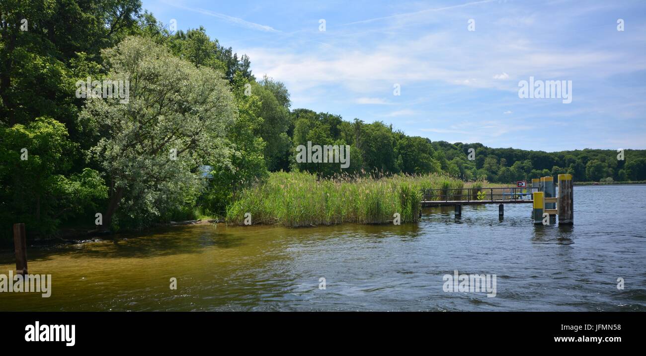 Impressions of the Havel River in the surroundings of Peacock Island ...