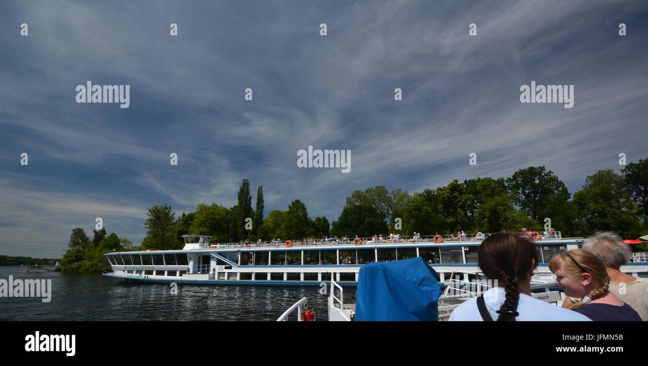 Impressions of the Havel River in the surroundings of Peacock Island ...