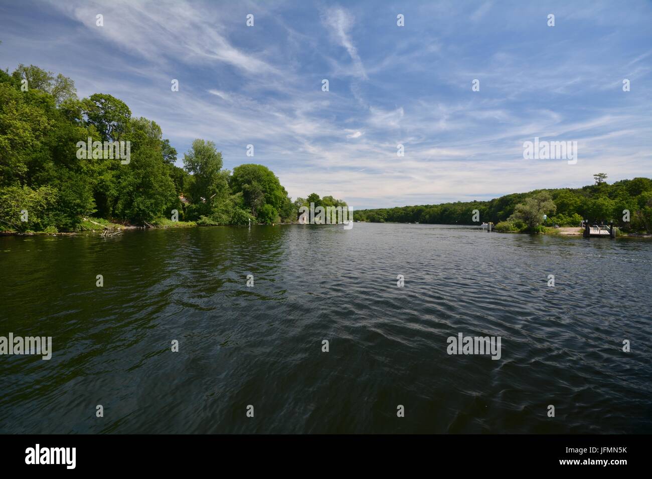 Impressions of the Havel River in the surroundings of Peacock Island ...