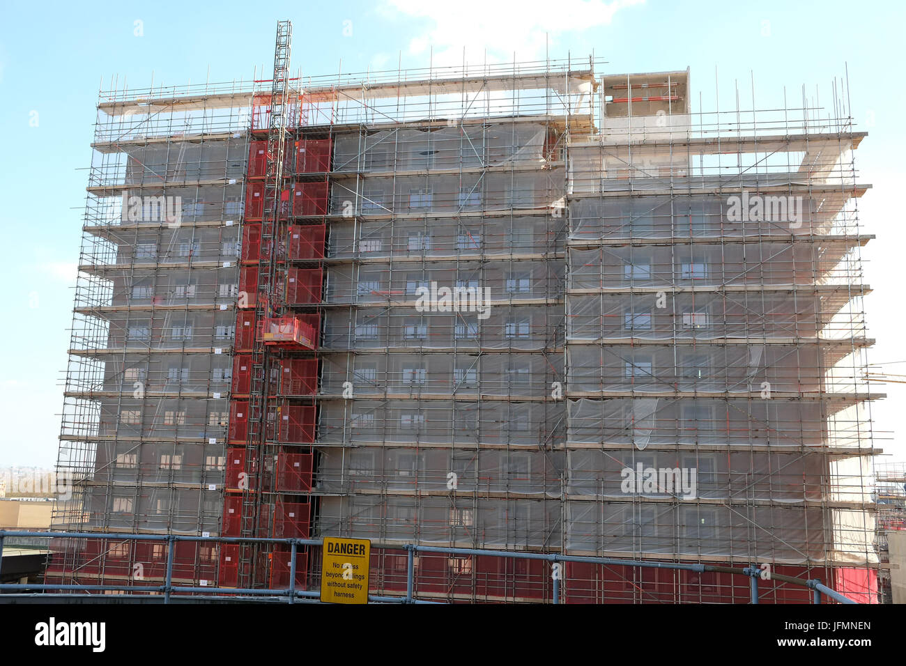 March 2017 - Large building in the centre of Bristol, England being ...