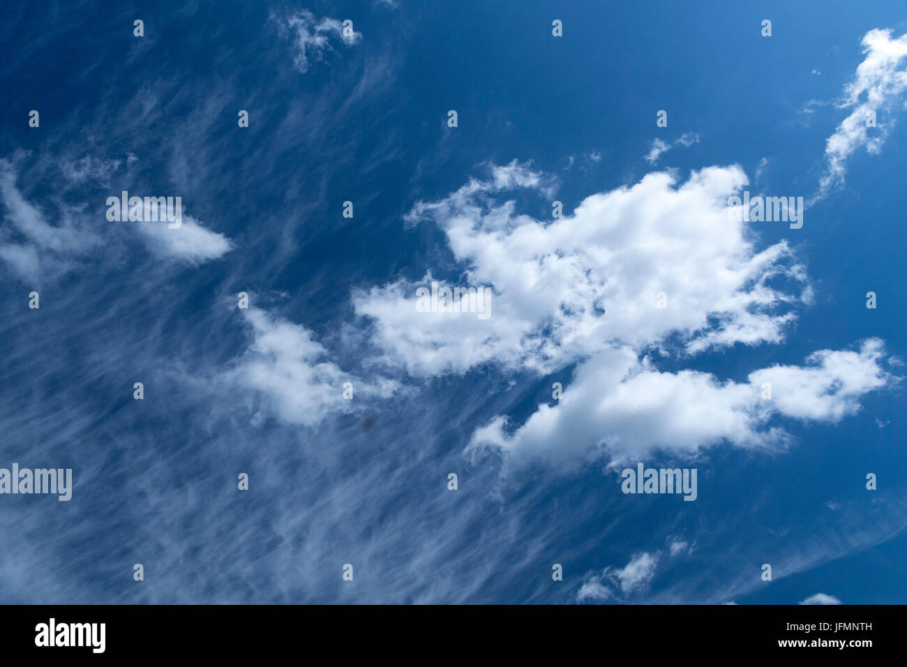 Blue skies with high clouds hi-res stock photography and images - Alamy