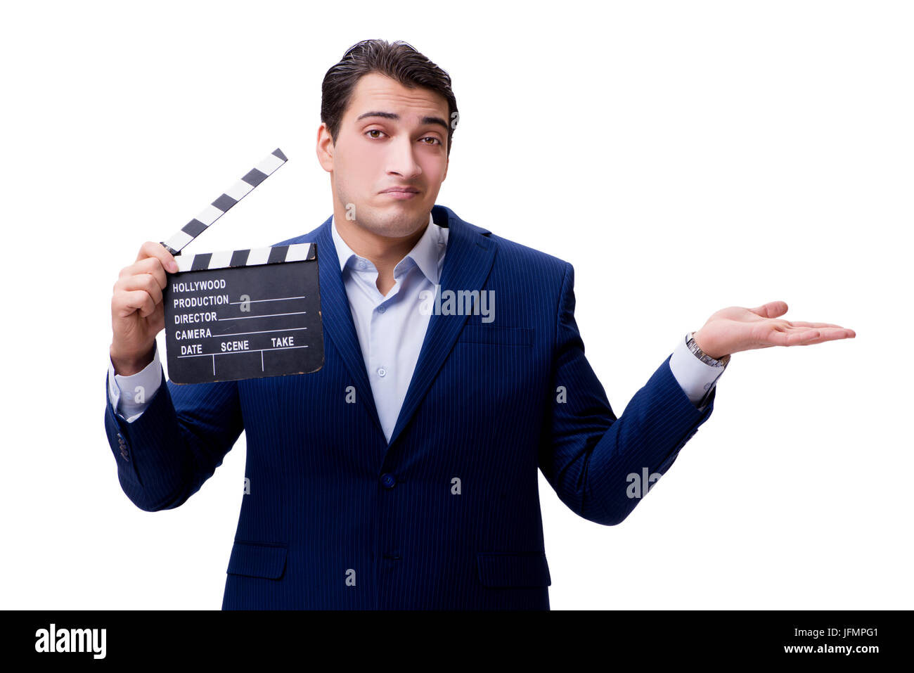Portrait executive producer suit tie hi-res stock photography and ...