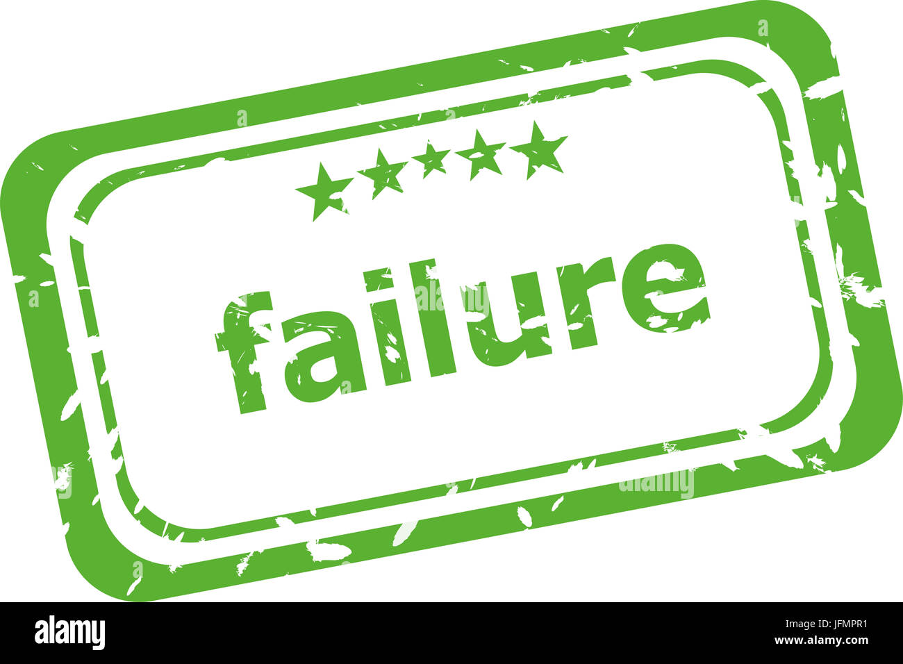 Failure grunge stamp text isolated on white background Stock Photo - Alamy