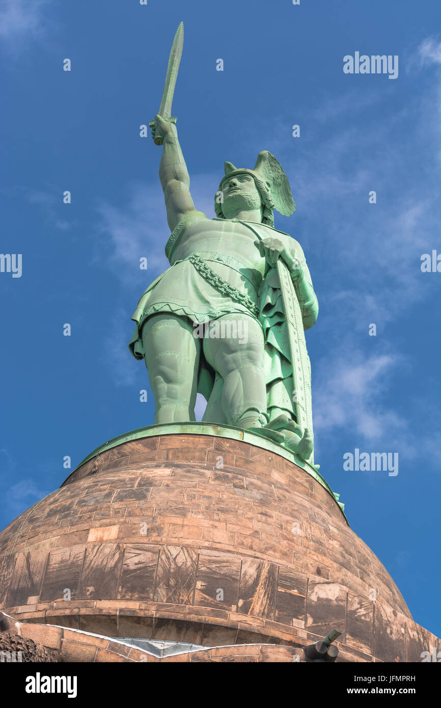 Hermann Monument in the Teutoburg Forest in Germany Stock Photo - Alamy