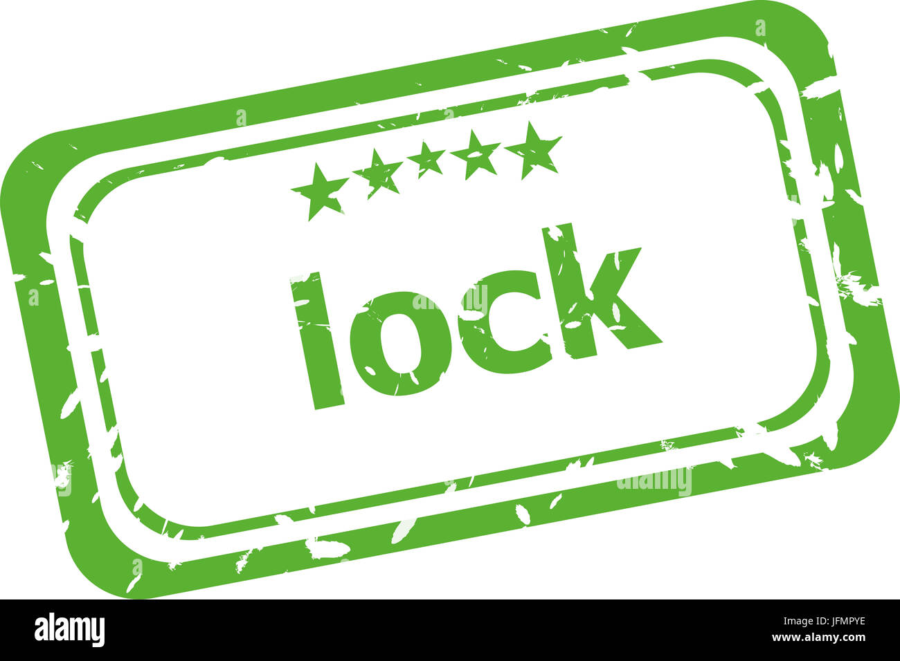 lock grunge rubber stamp isolated on white background Stock Photo - Alamy