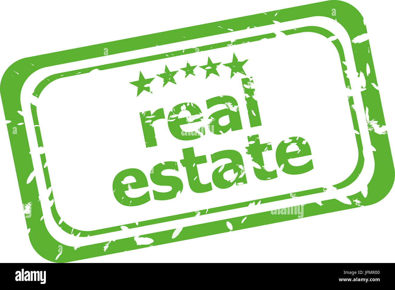 real estate grunge rubber stamp isolated on white background Stock ...