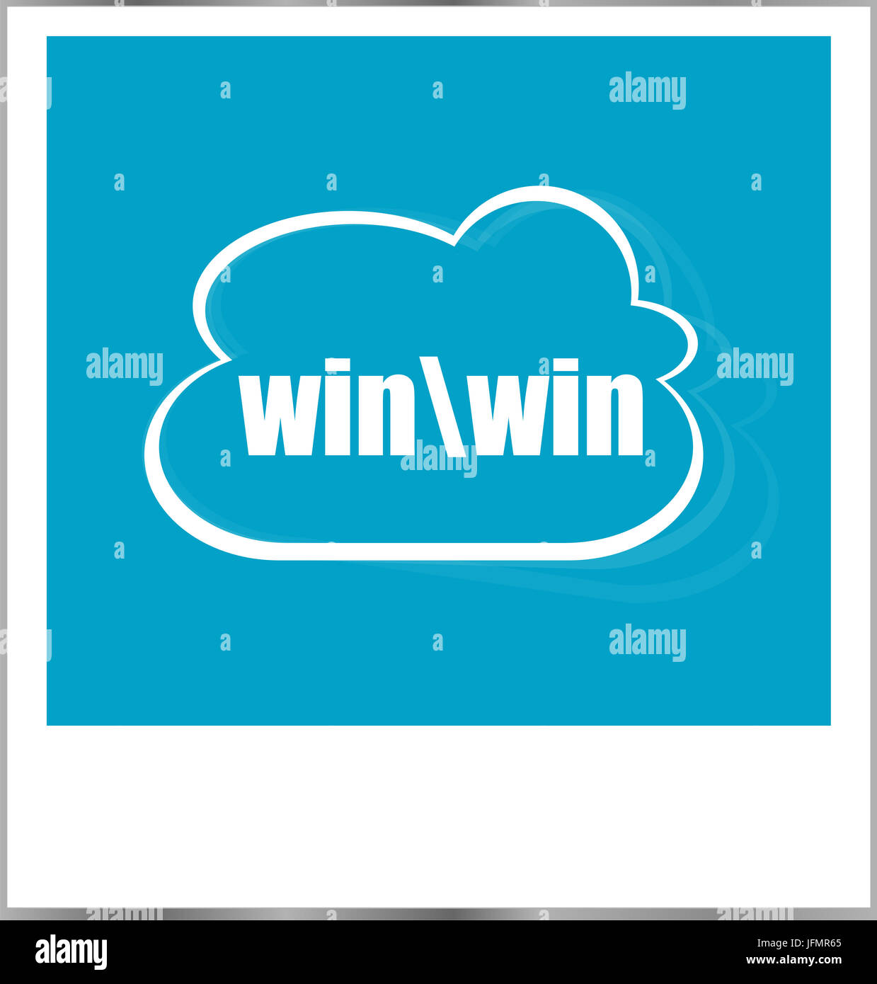 win word business concept, photo frame isolated on white Stock Photo ...