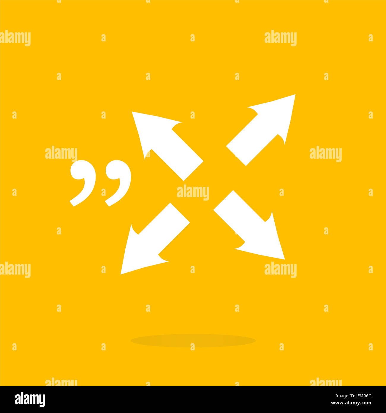 Quotation marks icon quotation marks hi-res stock photography and ...