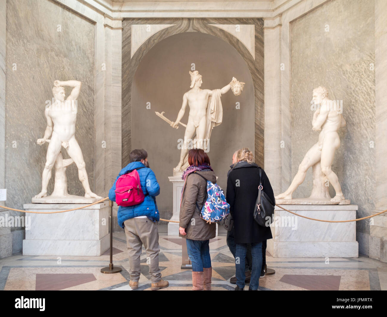 Statue museum sculpture vatican hi-res stock photography and images - Alamy