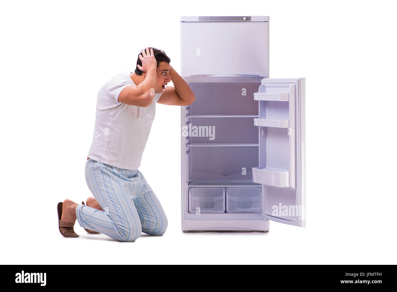 Young handsome next to bridge isolated on white background Stock Photo ...