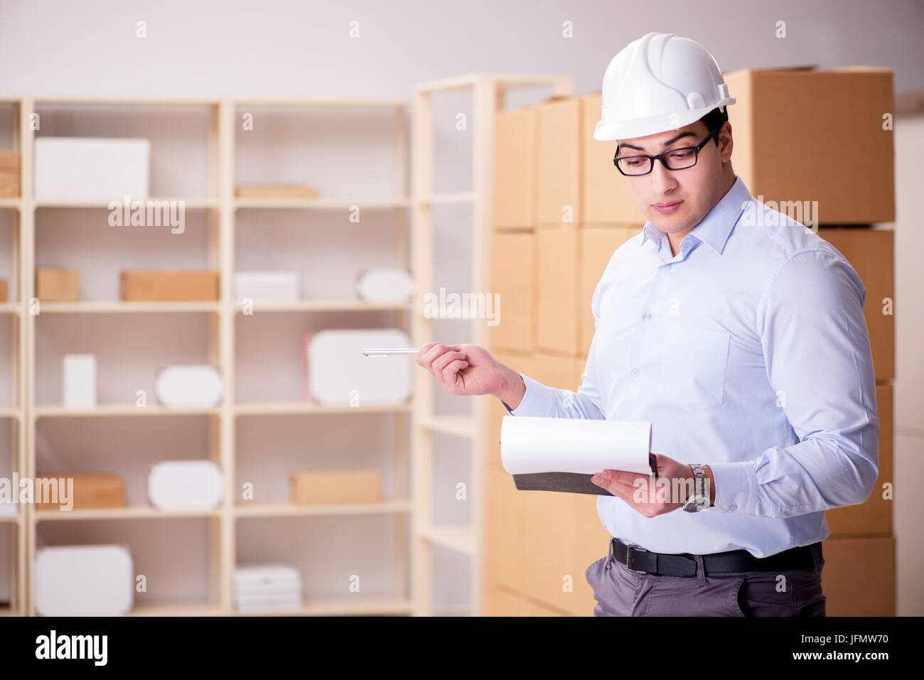 Wrong parcel upset young hi-res stock photography and images - Alamy