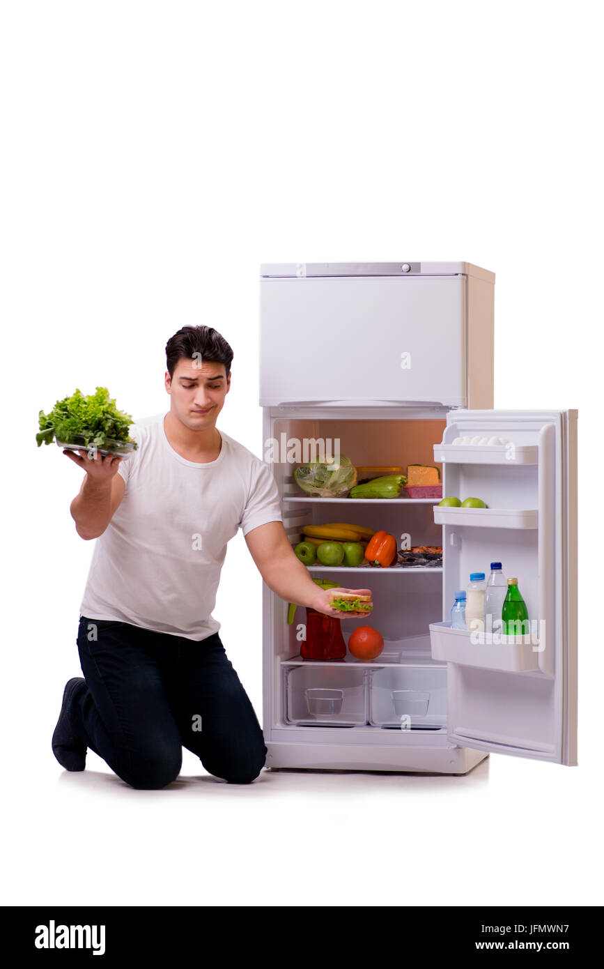 Funny breakfast food salad Cut Out Stock Images & Pictures - Alamy