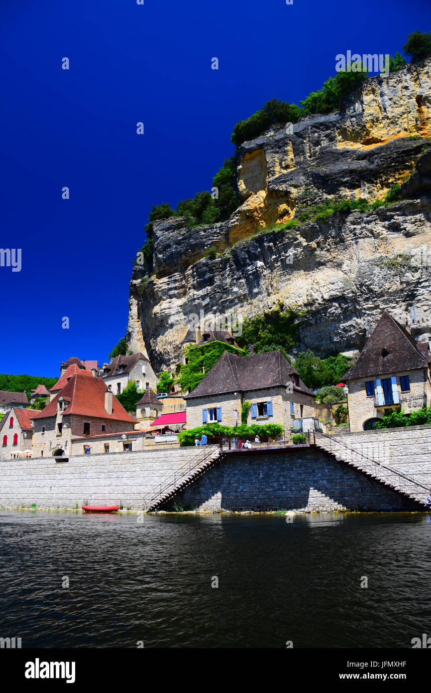 La Roque Gageac Stock Photo - Alamy