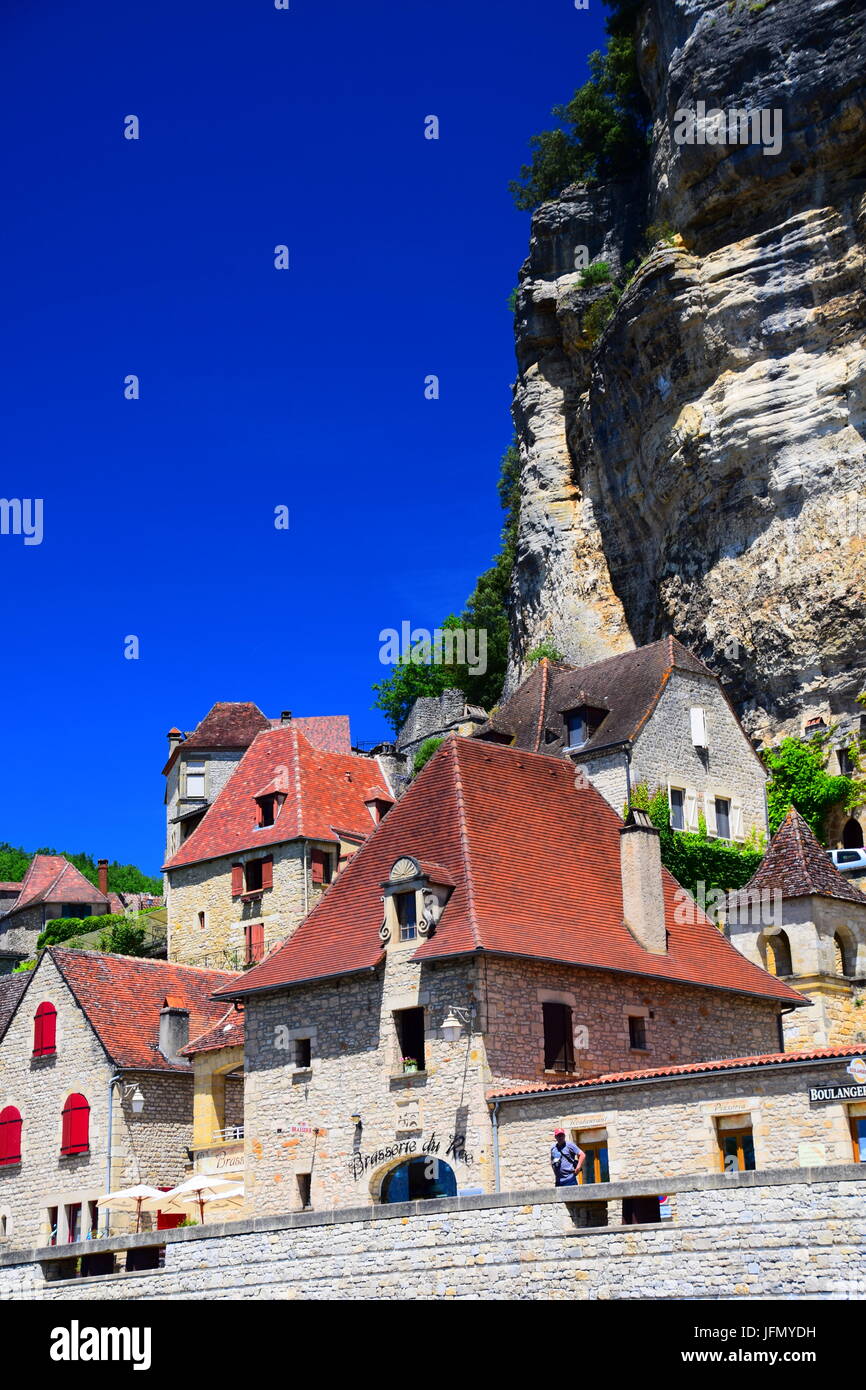 La Roque Gageac Stock Photo - Alamy