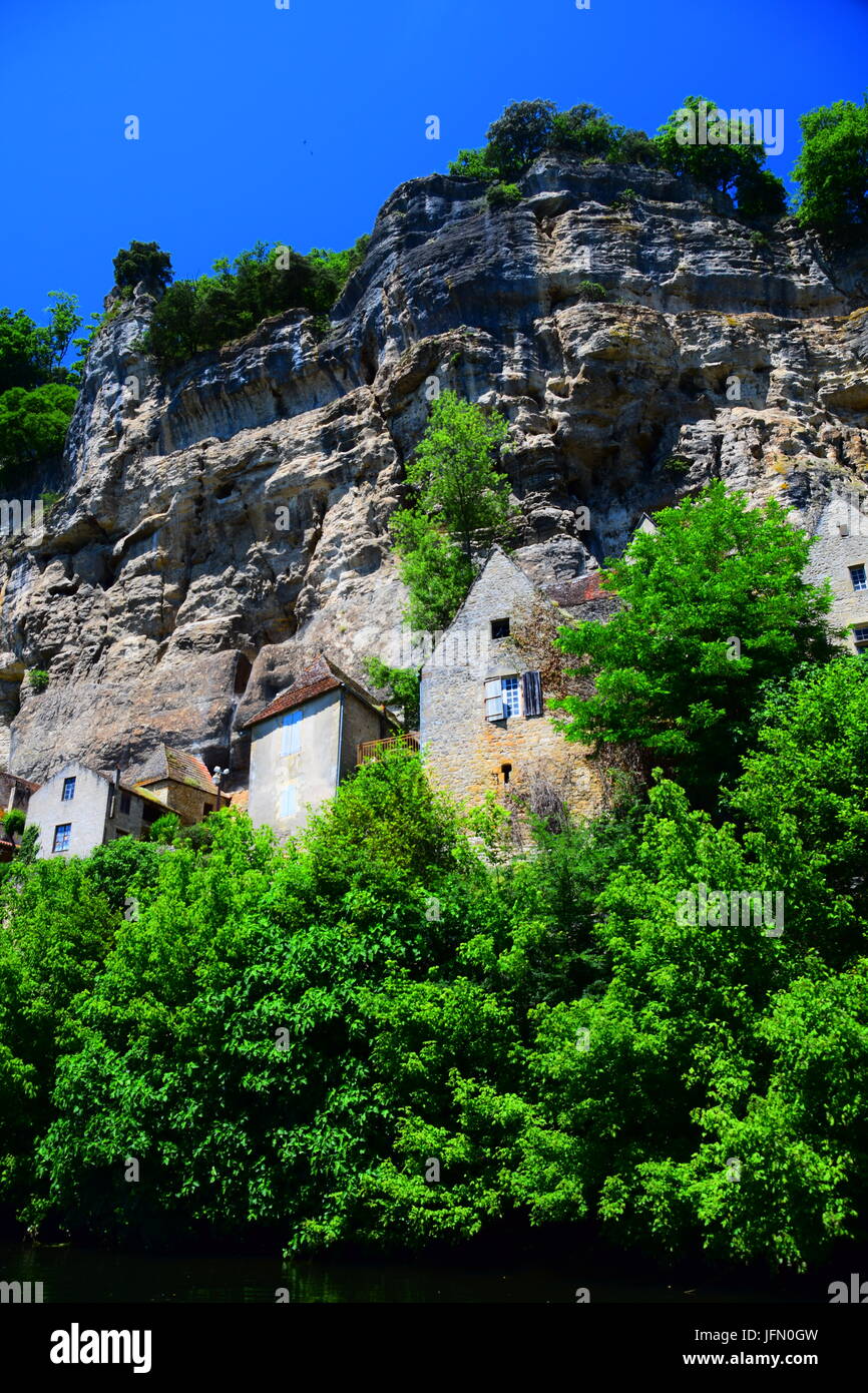 La Roque Gageac Stock Photo - Alamy