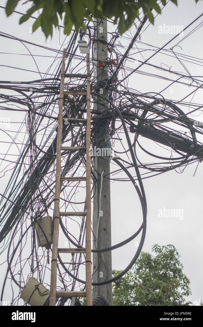Powerlines hi-res stock photography and images - Alamy