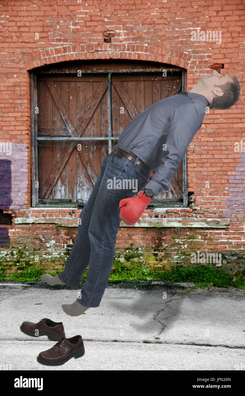 Boxer Being Knocked Out