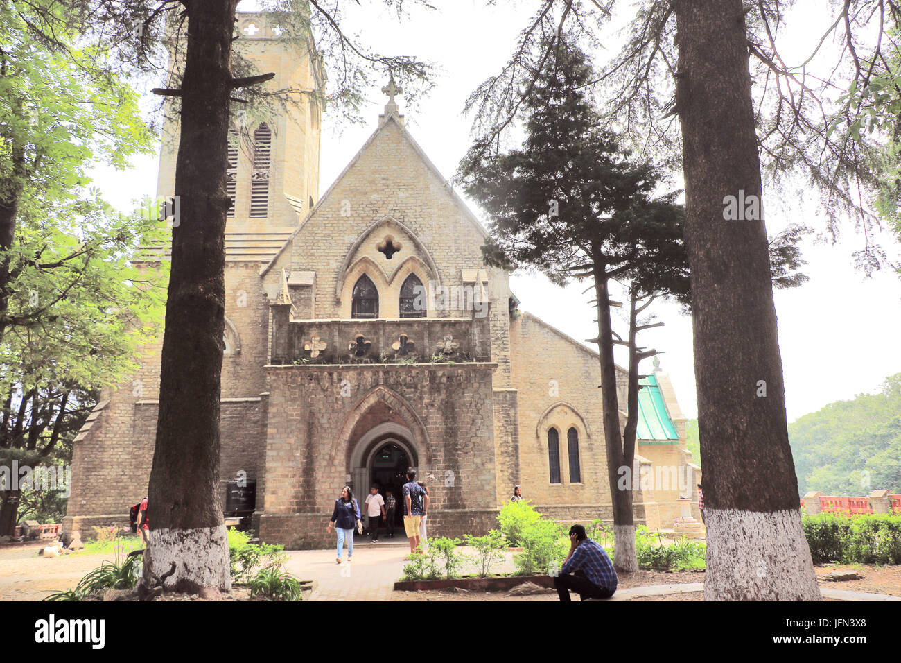 The Historic Christ Church in Kasauli, India; examples of classical ...