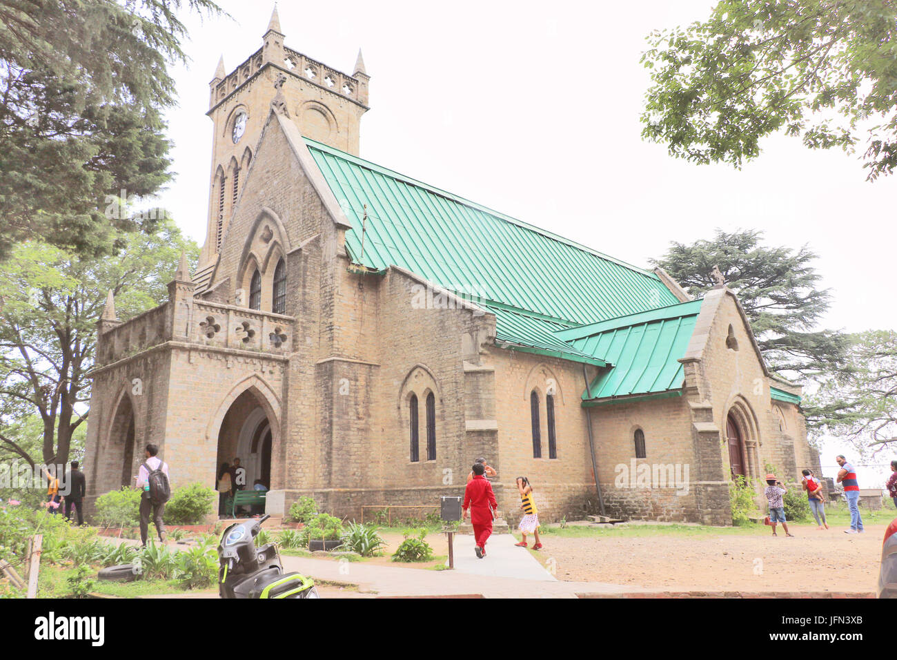 The Historic Christ Church in Kasauli, India; examples of classical ...