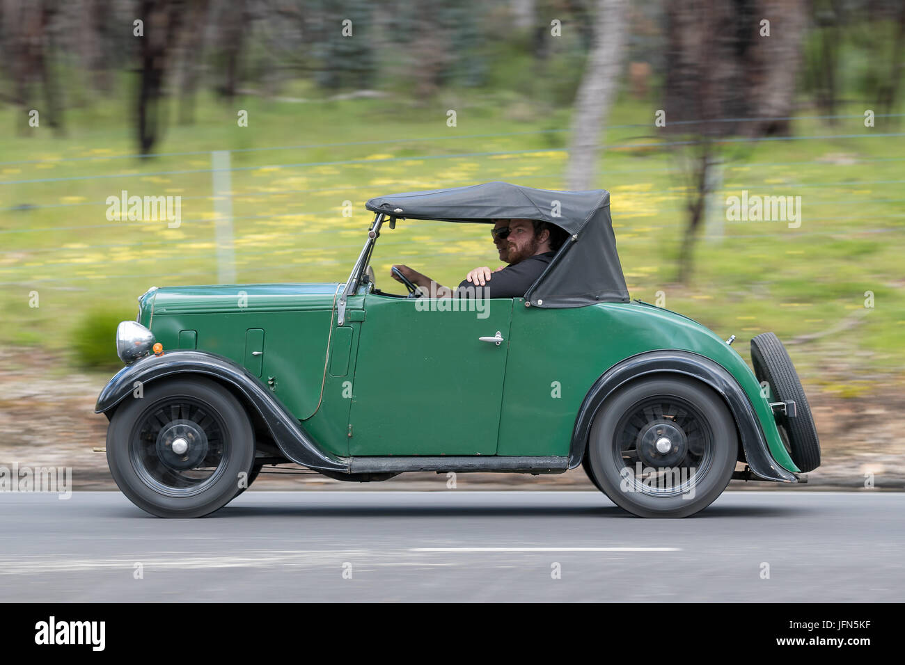 1937 austin 7 ruby roadster hi-res stock photography and images - Alamy