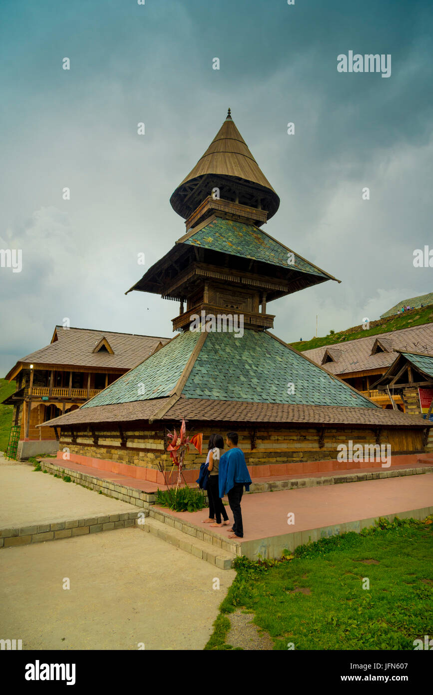 Prashar lake temple hi-res stock photography and images - Alamy
