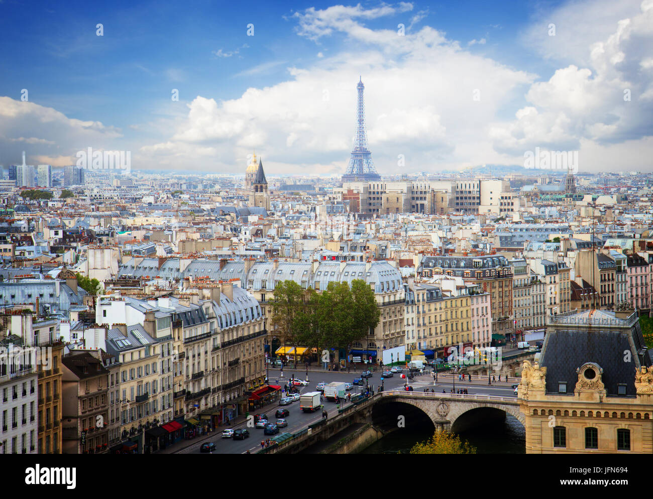 skyline of Paris, France Stock Photo - Alamy