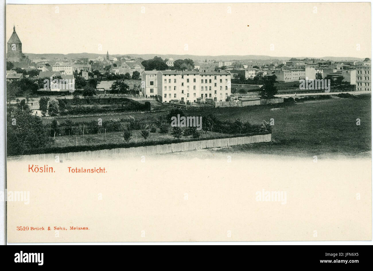 Map of koszalin hi-res stock photography and images - Alamy