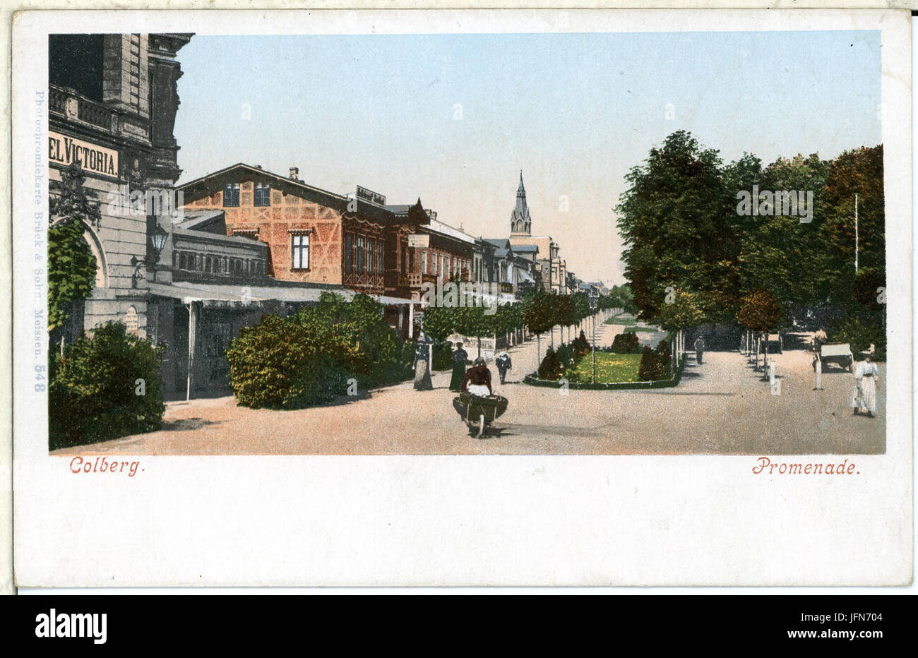 Old map of kolobrzeg hi-res stock photography and images - Alamy