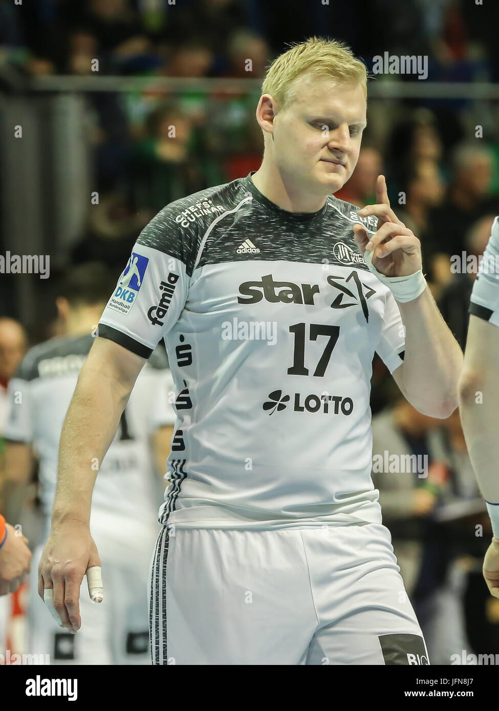 German handball player Patrick Wiencek (THW Kiel Stock Photo - Alamy