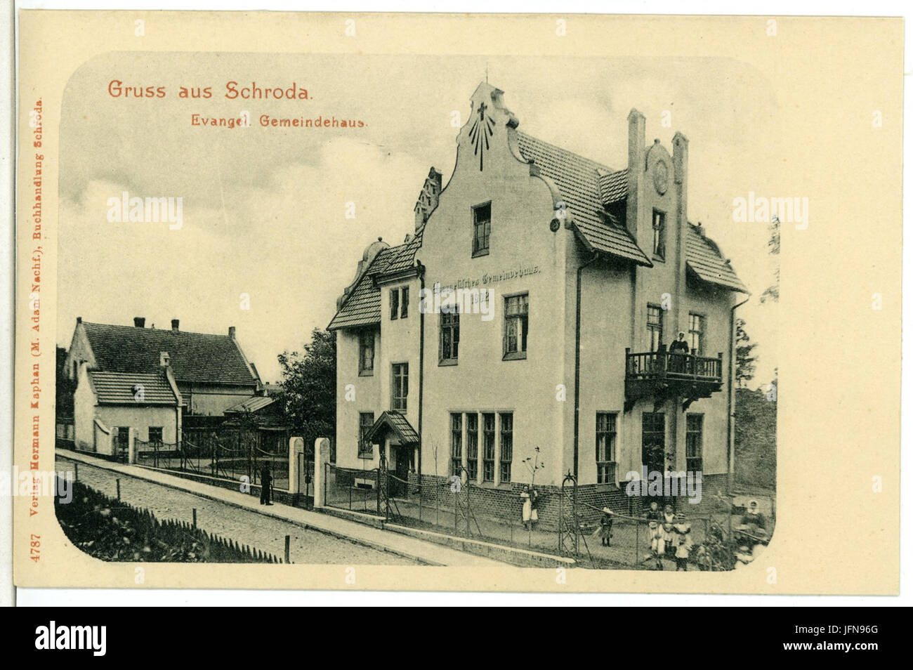 04787-Schroda-1903-Evangelisches Gemeindehaus-Brück & Sohn Kunstverlag ...