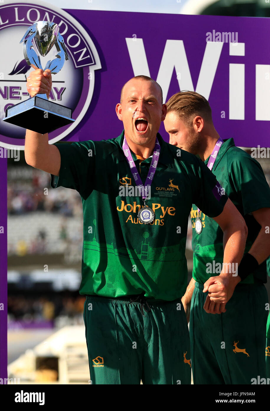 Nottinghamshires luke fletcher hi-res stock photography and images - Alamy