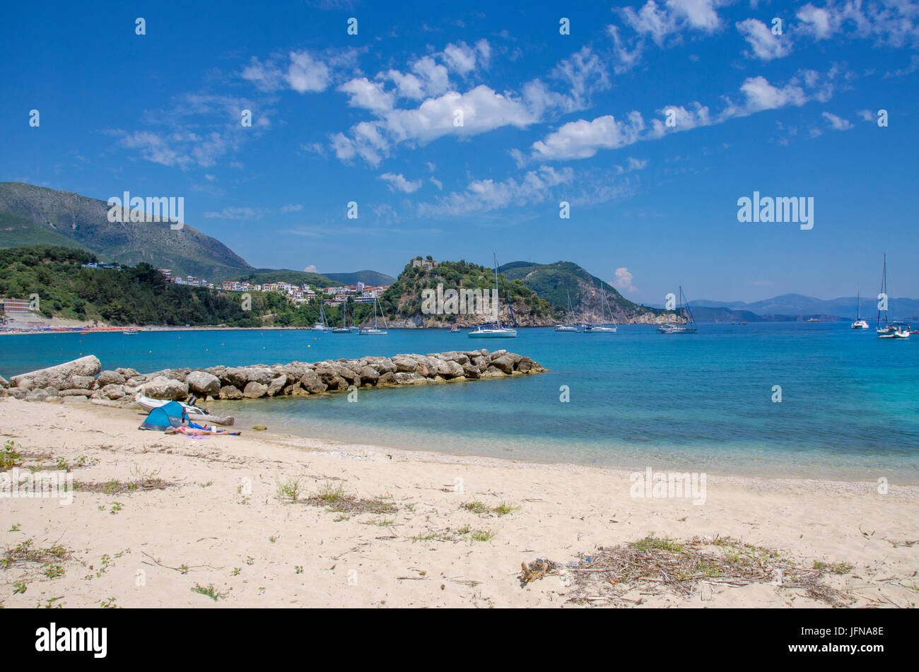 Parga beaches hi-res stock photography and images - Alamy