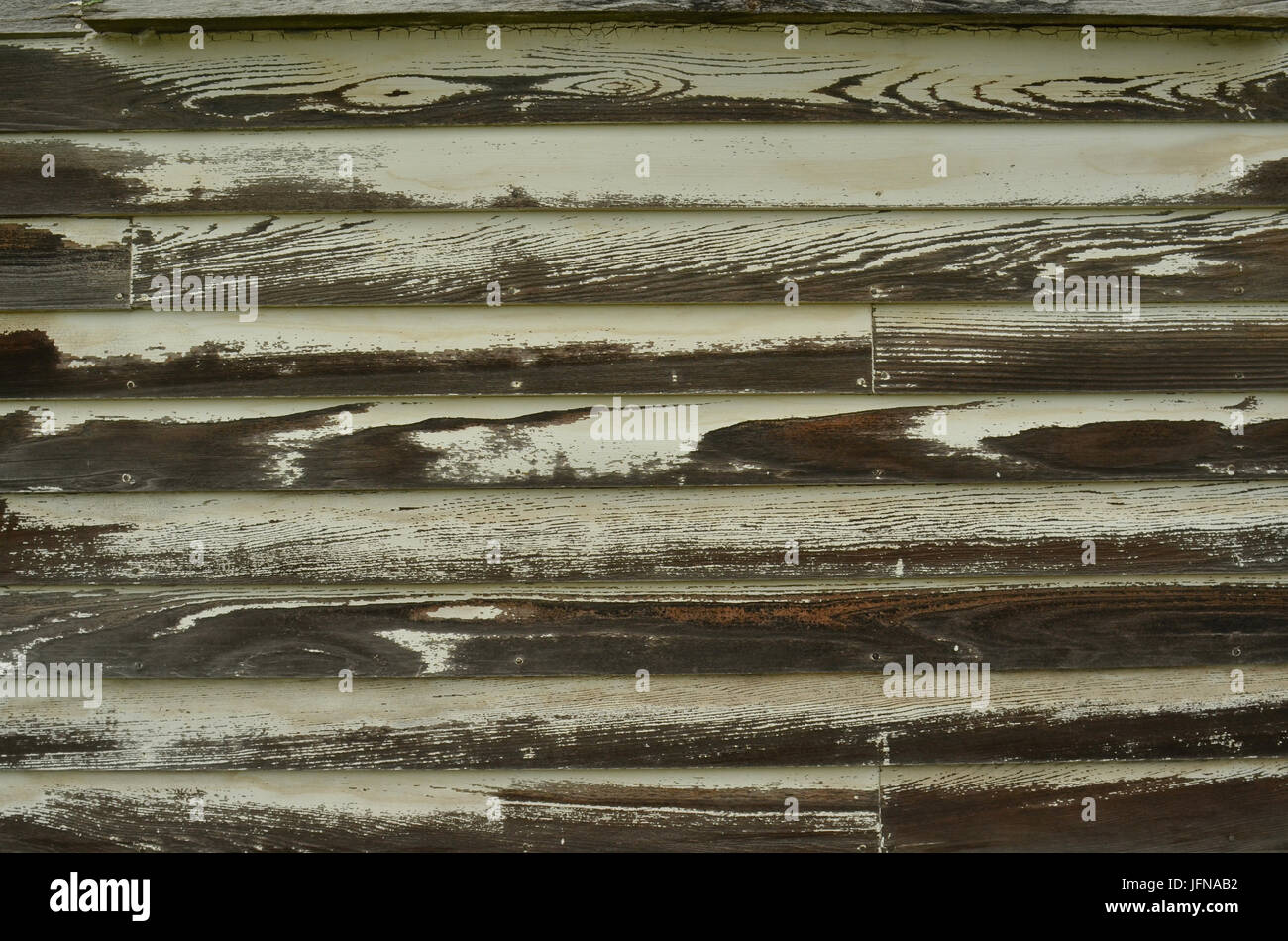 weathered wood grain flaking white paint Stock Photo - Alamy