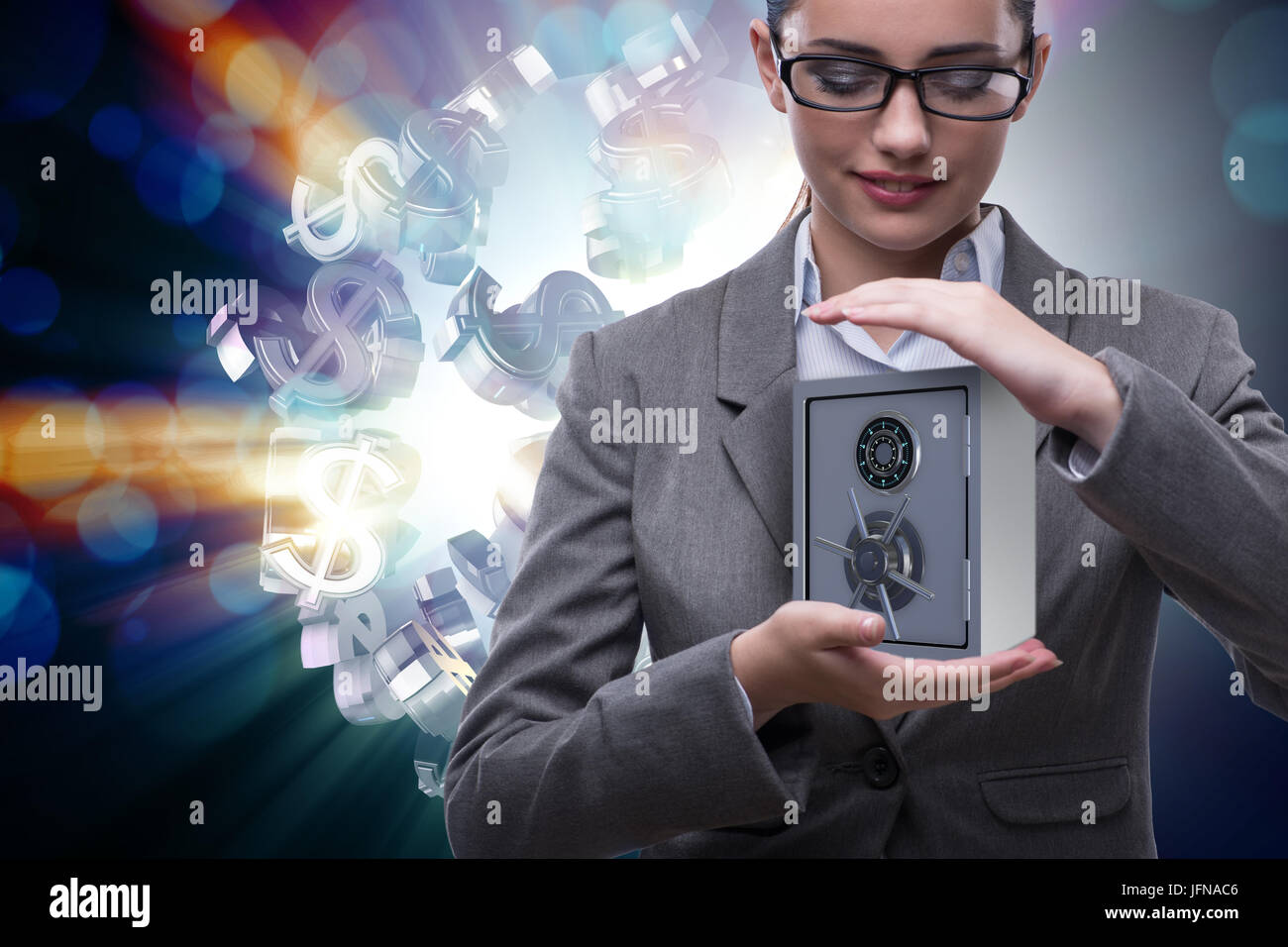 Security carry heavy box hi-res stock photography and images - Alamy