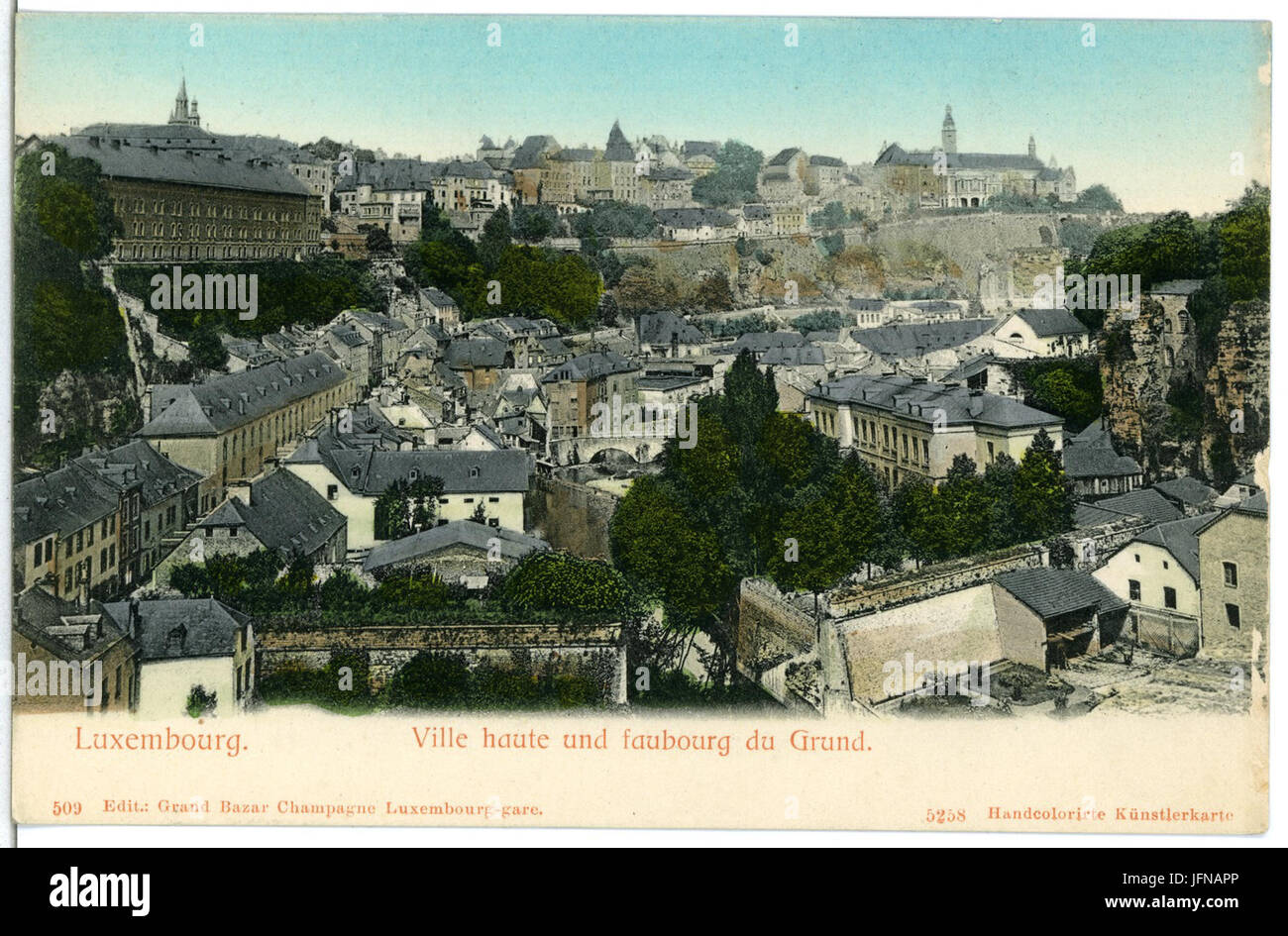 Old luxemburg map hi-res stock photography and images - Alamy