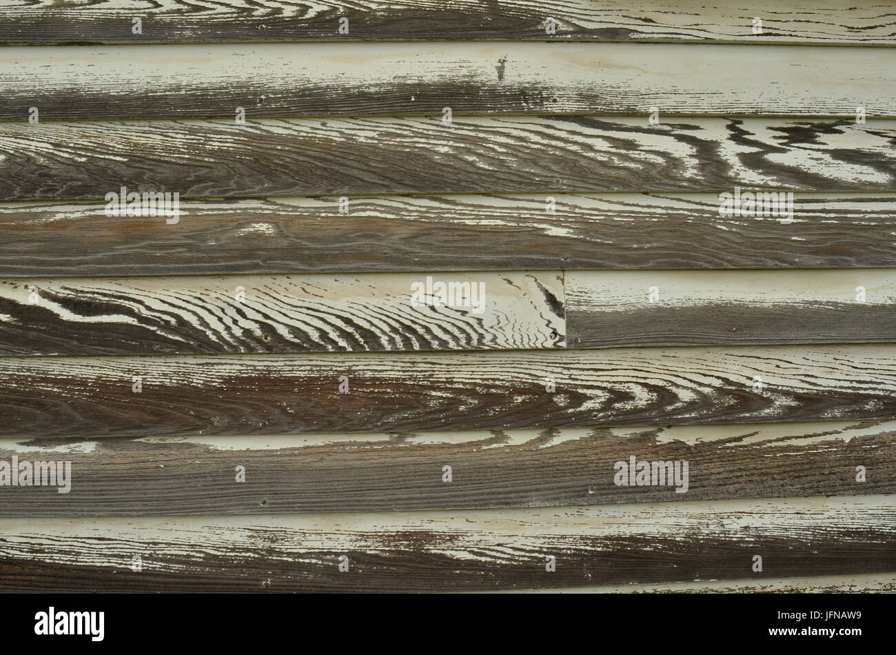 weathered wood grain flaking white paint Stock Photo - Alamy