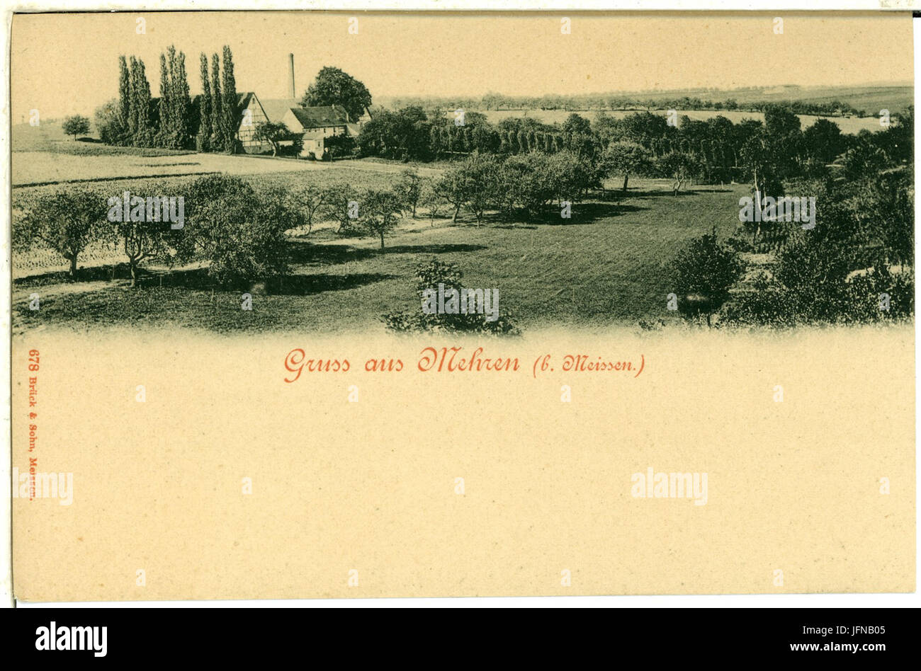00678-Mehren-1898--Brück & Sohn Kunstverlag Stock Photo - Alamy