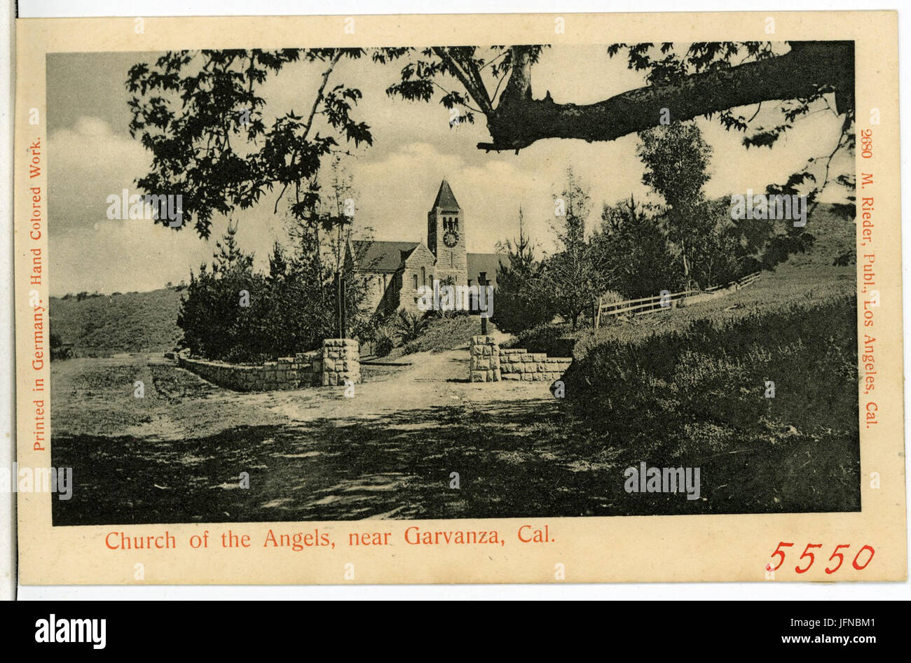 05550-Garvanza-1904-Church of the Angels, near Garvanza, Cal.-Brück ...