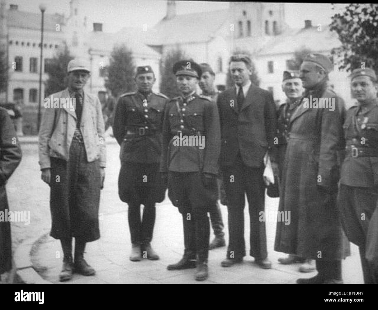 05590 Ferdinand ČatloC5A1 Sanok - Slovak invasion of Poland 28193929 bw ...