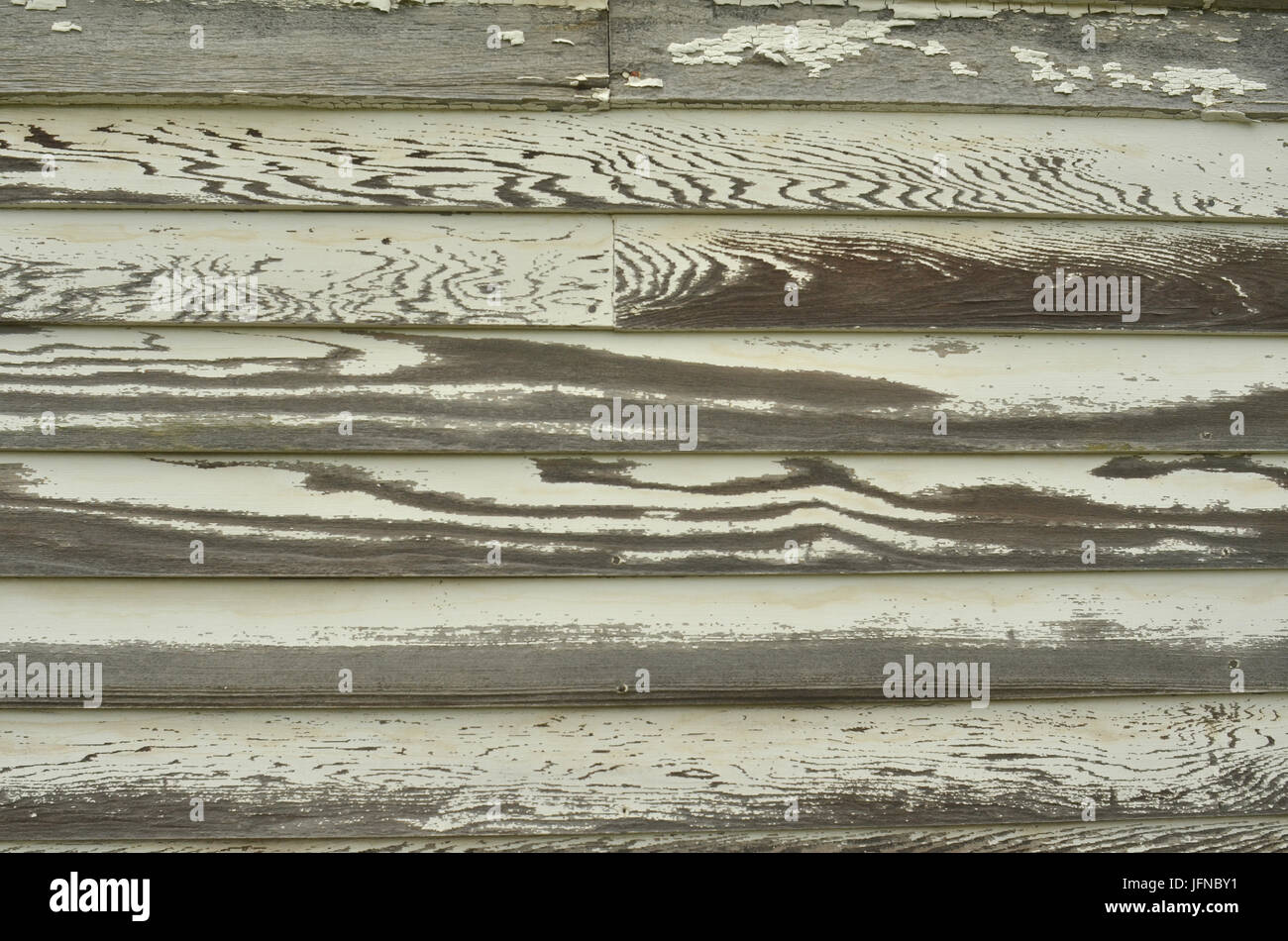weathered wood grain flaking white paint Stock Photo - Alamy
